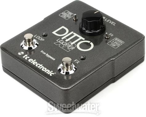 Tc Electronic Ditto X2 Looper Pedal Sweetwater