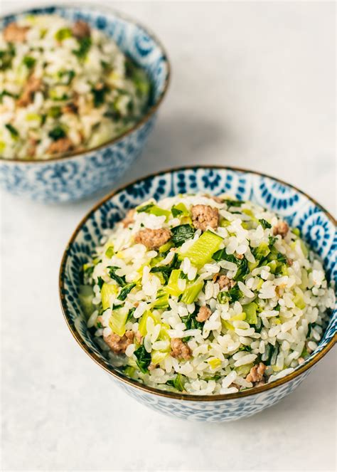 Shanghai Vegetable Rice 上海菜飯 — Saltnpepperhere