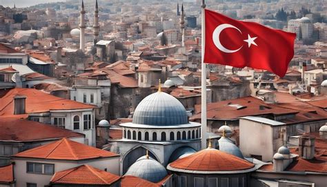 Premium Photo A Red Flag With The Letter C On It