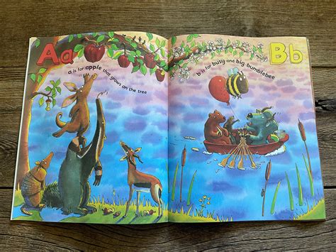 K Is For Kissing A Cool Kangaroo Giles Andreae Vintage Book