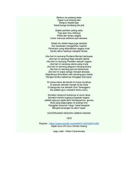 G Uru O H G Uru Hiurai Berburu Ke Padang Datar Dapat Rusa Belang