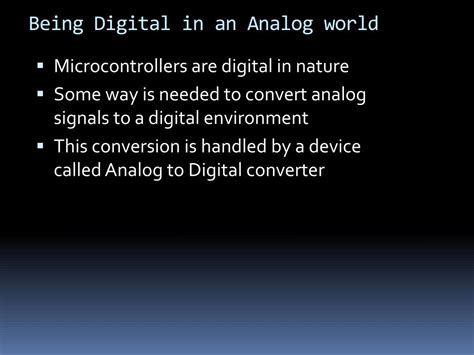 Ppt Digital And Analog Io On The Arduino Platform Powerpoint