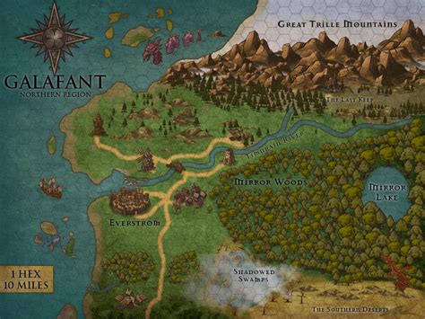 Map Of Pathfinder World