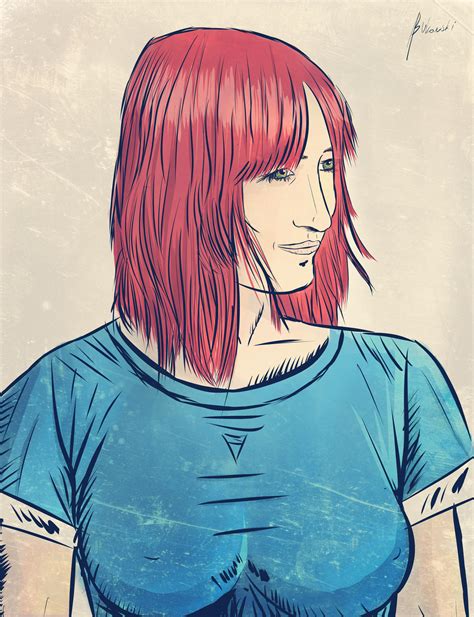Comic Redhead By Adrianbukowski On Deviantart