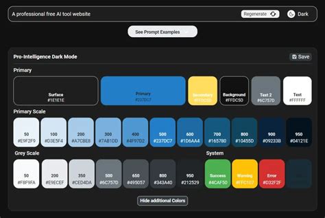 Generate Professional Ui Color Schemes With Ai Aicolors