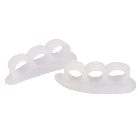 1 Pair Silicone Toe Corrector Finger Valgus Toe Se Vicedeal