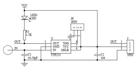 touch sensor module gi electronic