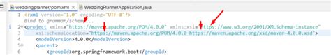 Cannot Find The Declaration Of Element ‘project In Pomxml Codebun