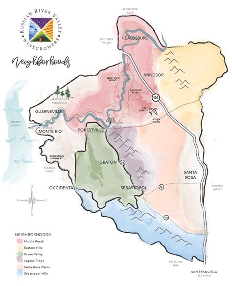 Pinot Forum Maps Of The Russian River Valley