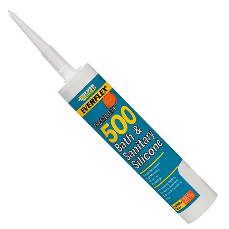 Silicone 500 White Silicone And Sealant New Image Tiles