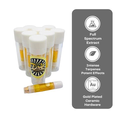 Drip Labs Htfse Full Spectrum Vape Carts 1 Gram Cannabis Vapes