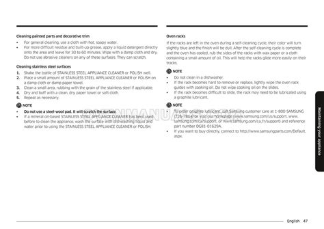 Samsung Ne A Ss Smartthings Range User Manual