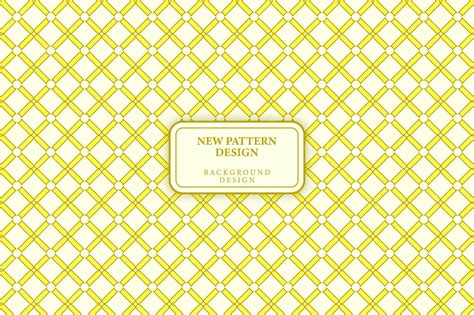 Premium Vector New Pattern Design Background Template