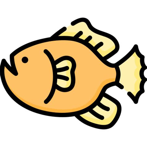 Rockfish Icon Design 32328793 Png