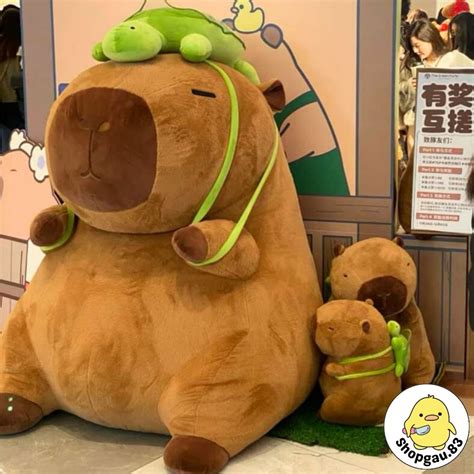 70 90cm Giant Capybara Teddy Bear Cute Stuffed Animal Capybara