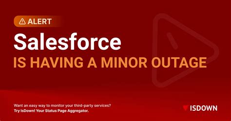 Is Salesforce Down Check Salesforce Status And Current Outages Isdown