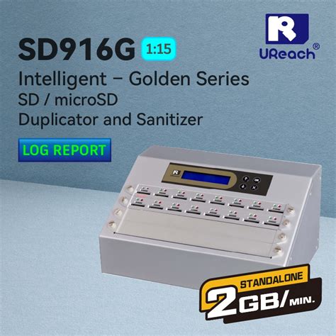 UReach SD G To MicroSD SD Card Duplicate Machine Standalone Memory Card Cloner Tester