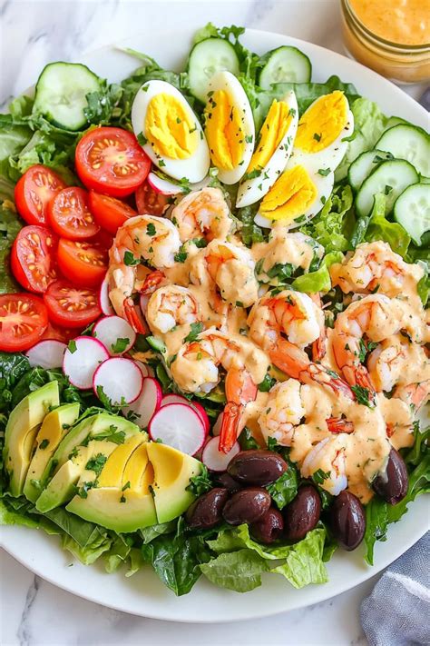 Shrimp Louie Salad Insanely Good