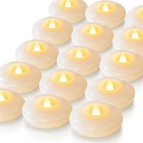 Bougie Flottante Blanche Bougie Flottante Bougies Flottantes Mariage