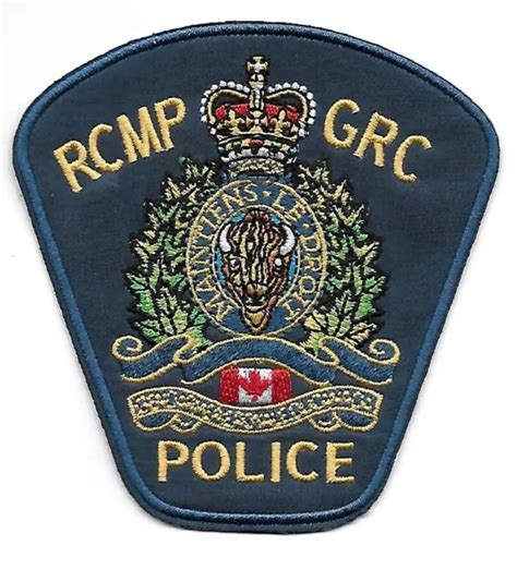 Ecusson Canada Rcmp Grc Police Patch Eur 9 00 Picclick Fr