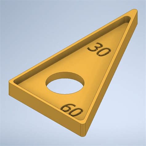 3d Printed Triangle File Etsy