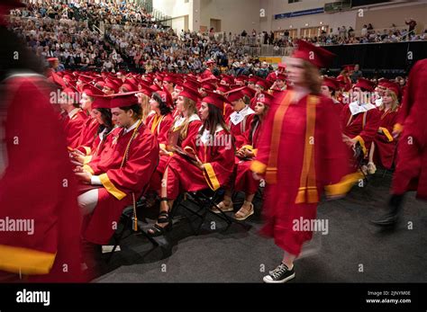Marietta Georgia Usa 25th May 2022 Lassiter High School Graduation Ceremonies 2022 With
