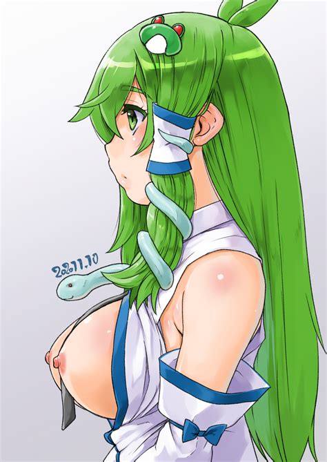 Kochiya Sanae Touhou Drawn By Keijiei Danbooru