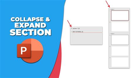How To Collapse And Expand Section In PowerPoint YouTube