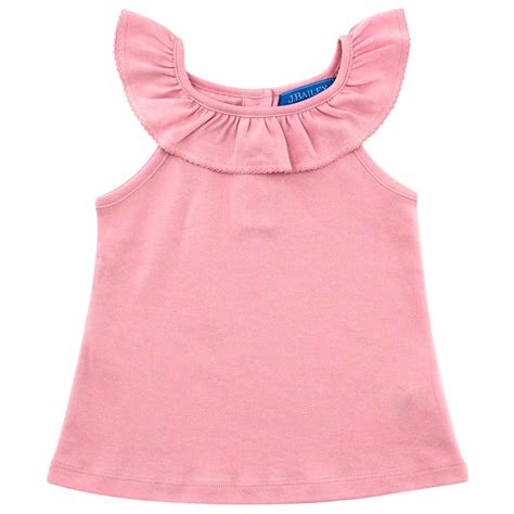 Light Pink Ruffle Collar Top Kandks Giving Tree