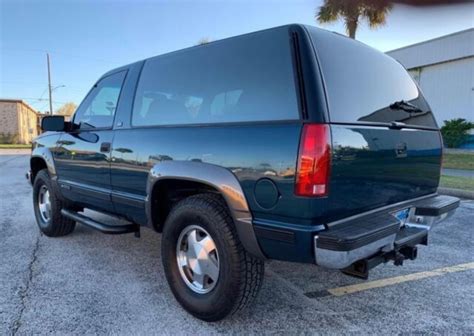1994 Chevrolet Blazer Suv Blue 4wd Automatic K1500 For Sale