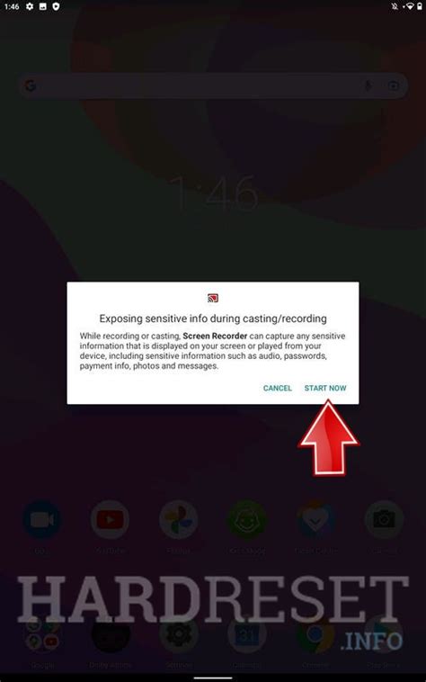 Record Screen Lenovo Tab M