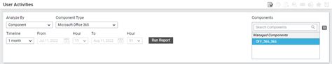microsoft office 365 tenant user activities report