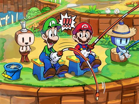 Yamari Ya Mari 6363 Luigi Mario Mario And Luigi Brothership Mario And Luigi Rpg Mario