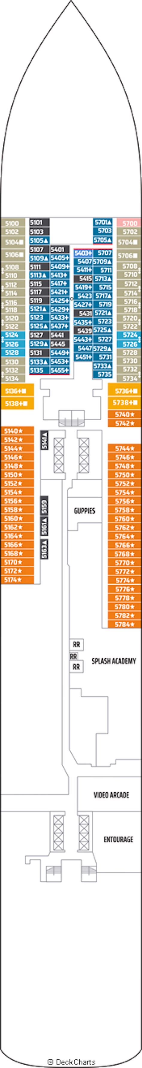 Norwegian Encore Deck Plans