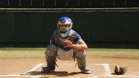 Baseball Catcher Stance