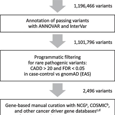 Oncoplot Of Variants In Prioritized Candidate Genes Showing The Type