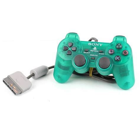 Ps1 Analog Controller Scph 1200 Emerald Green Wts Retro Køb Her