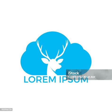 Desain Vektor Bentuk Awan Rusa Ilustrasi Stok Unduh Gambar Sekarang