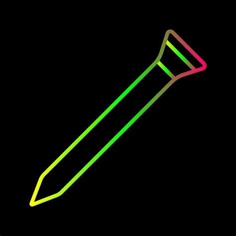 Nail Vector Icon 20215756 Vector Art At Vecteezy