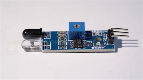 Infrared Obstacle Avoidance Sensor Module For Arduino Ir Sensor Stock Video Video Of