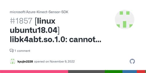 Linux Ubuntu1804 Libk4abtso10 Cannot Open Shared Object File No Such File Or Directory