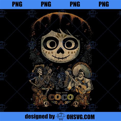 Disney Pixar Coco Miguel Musical Scene Graphic Png Disney Png Pixar