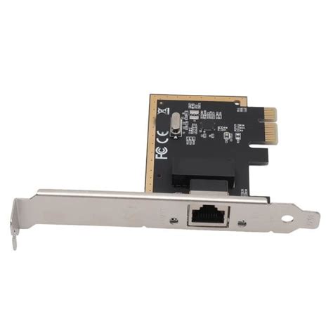 Carte Réseau Pcie Qiilu Gigabit Ethernet Rj45 101001000 Mbps