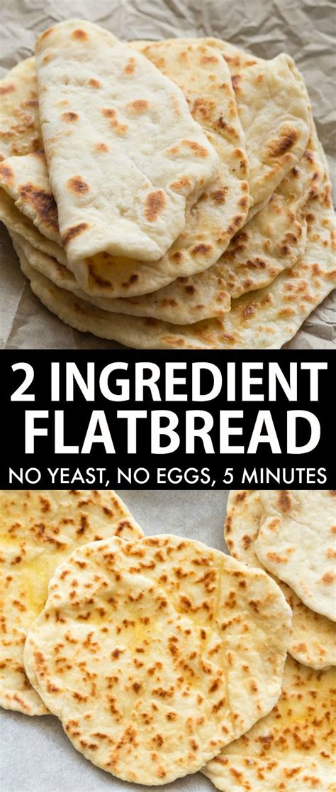 2 Ingredient Bread {healthy Flatbread} The Big Mans World ® Recept