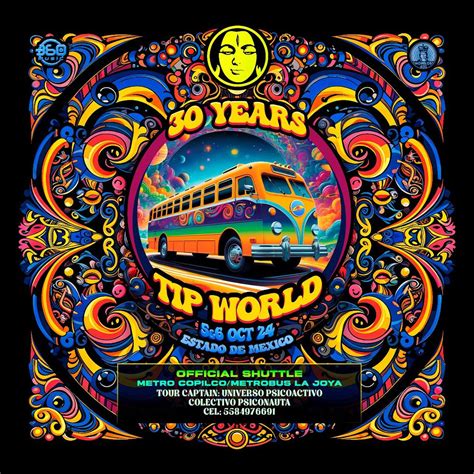 30 Years Tip World Tour Oficial Cdmxsur Copilco Mb La Joya Metro Copilco Universidad Línea