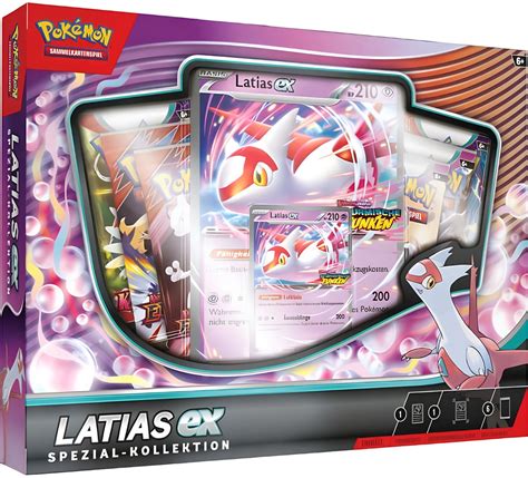 Pokémon Latias Ex Spezial Kollektion Ab September Erhältlich