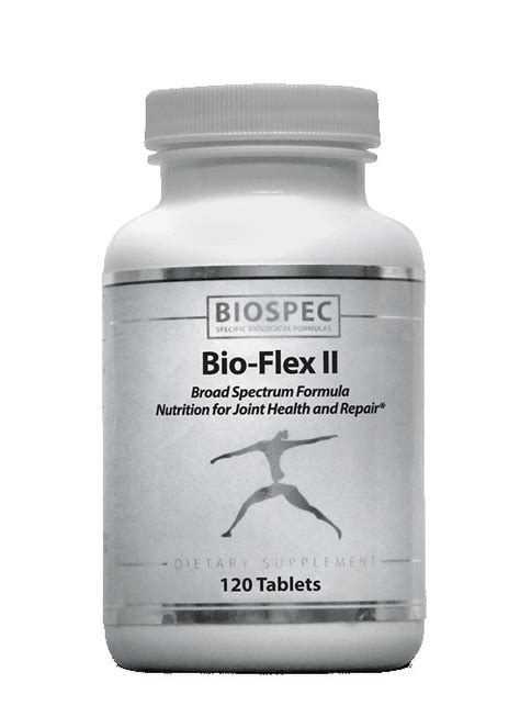 Biospec Nutritionals Bio Flex Ii Advanced Joint Support Supplement With Chondroitin And