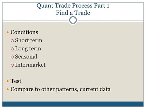 Ppt Quantitative Trading Powerpoint Presentation Free Download Id