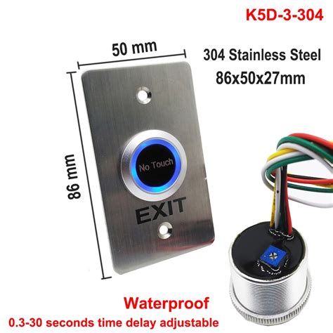 Touchless Door Access Control Release Switch Ir Co Vicedeal