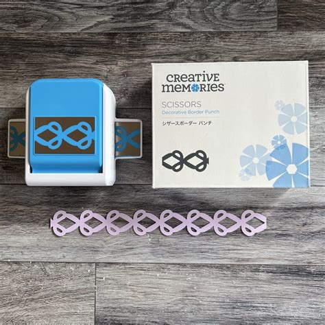 Scissors Decorative Border Punch Tessa Scrapbooks